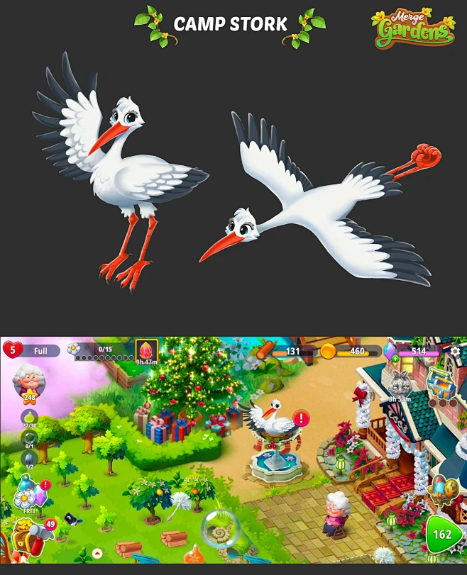 Merge Gardens , Tuuli Juntunen : Merge Gardens is a mobile game from ...