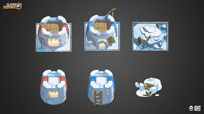 Clash Royale - Season 6 - Igloo Tower Skin-花瓣网