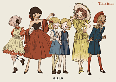 トキヲ ハロー Tokio Hello—插画师-花瓣网|陪你做生活的设计师