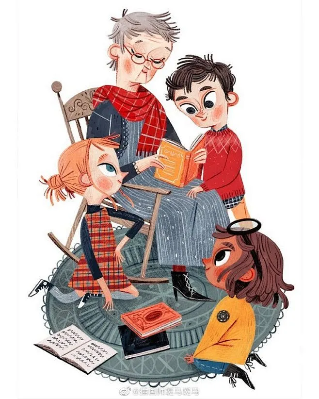 西班牙插画师：David Sierra Listón ins：vidsierra-花瓣网