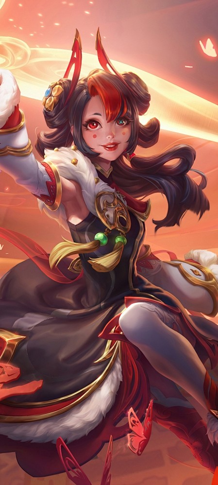 lol 英雄联盟 灵罗娃娃 剪胜裁春 格温 春节