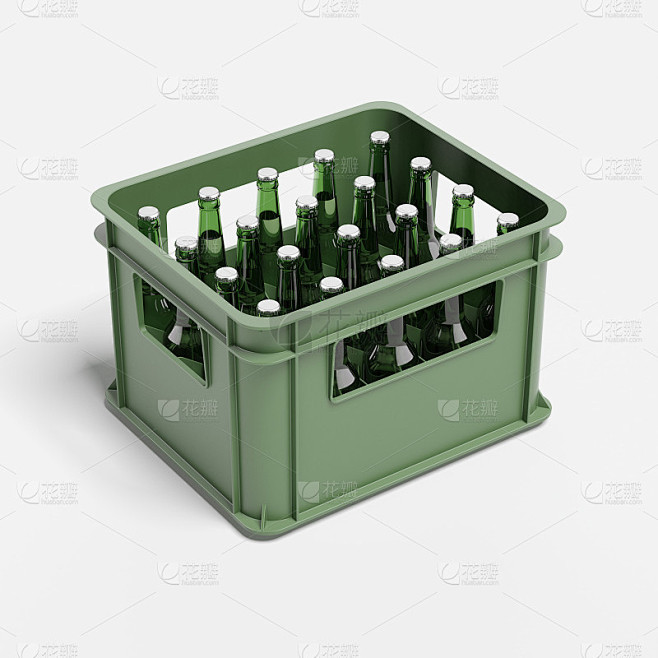 装啤酒瓶的饮料箱