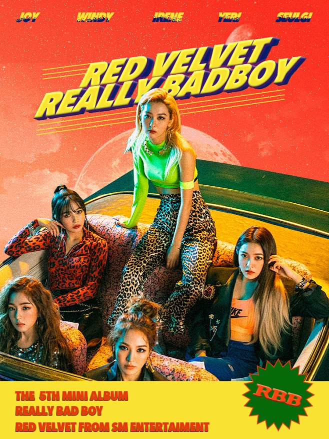 red velvet really bad boy-花瓣网