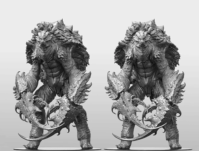 Crablike monster , Marcin Klicki : Hello Guys! I made this guy on my ...