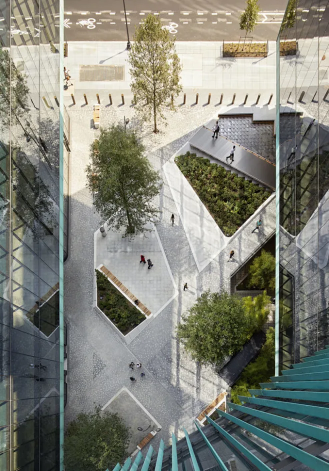 SCAPE recalls diagonal paths of the L’Enfant Plan for Washington, D.C ...