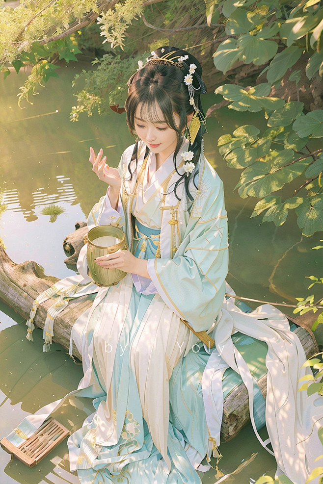 Yoly 莜莉 #134 古风美女