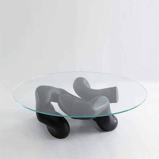 Stefan Bishop - Outward Glass Coffee Table-花瓣网