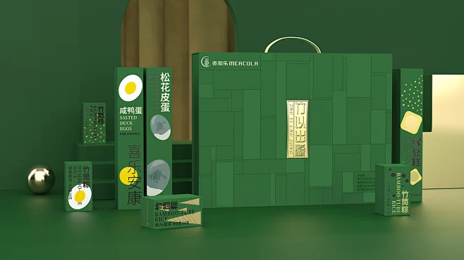 包装设计 端午 端午包装 节日包装 节日礼盒-花瓣网