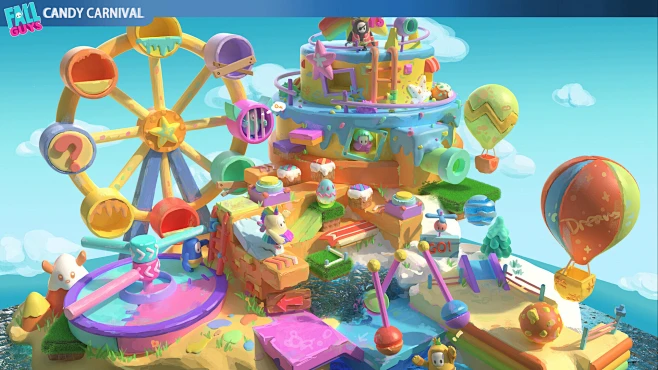 FALL GUYS/Candy Carnival-花瓣网