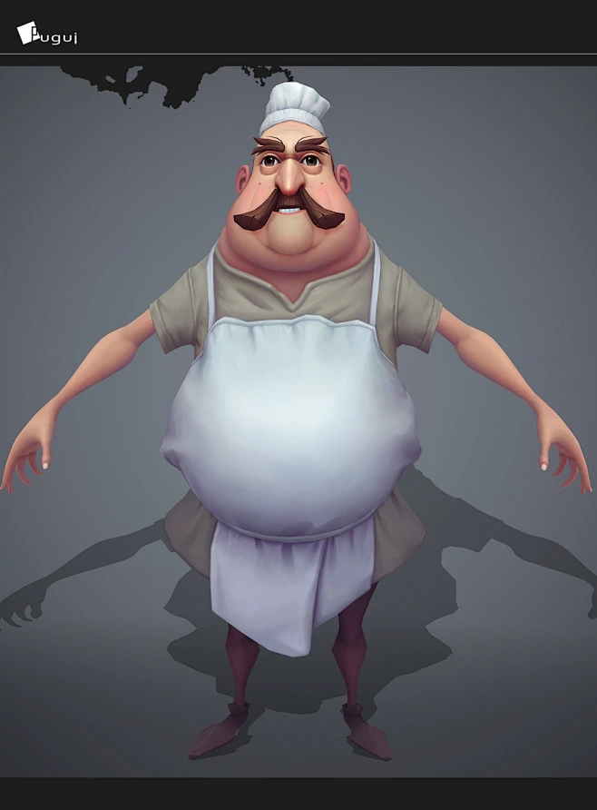 【pugui游戏】14期网络角色班学员作品-原创-游戏/影视/动画-puigui游戏-CG模型网-花瓣网