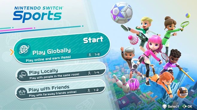Nintendo Switch Sports | Game UI Database : The ultimate screen ...