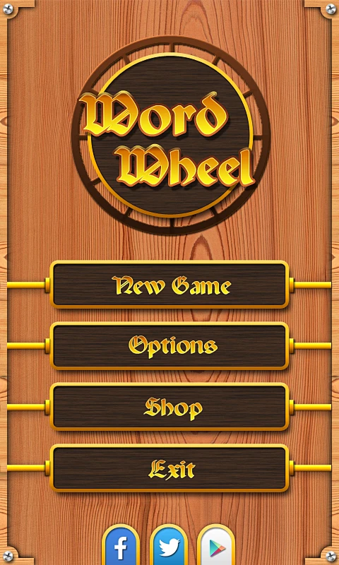 Word Wheel Game Ui : Game - Wordwheel,Brief - To design and create the UI/UX for a word based ...
