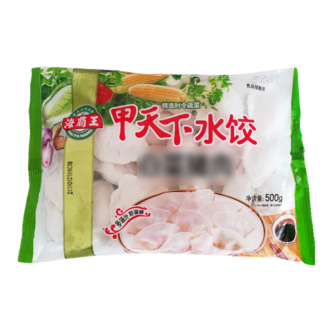 海霸王甲天下500g水饺