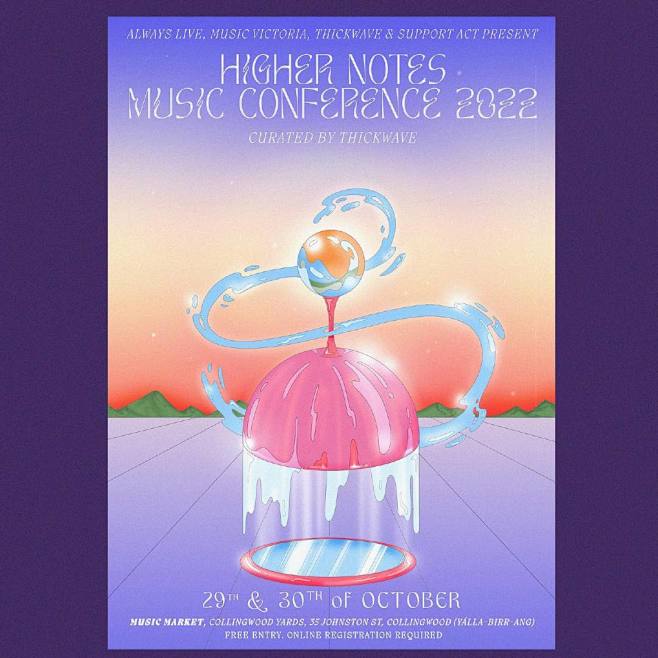 来自澳大利亚设计师Rowena Lloyd的海报作品