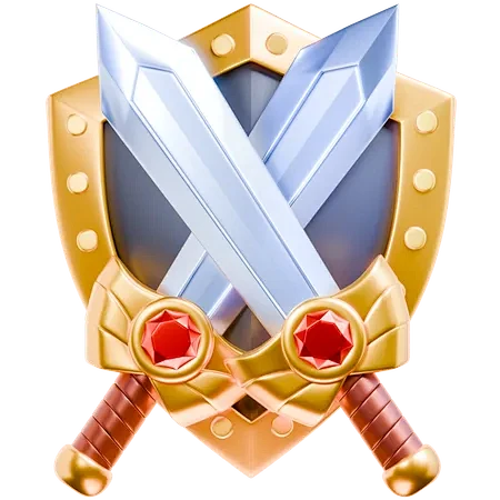 Attack Blades 3D Icon-花瓣网