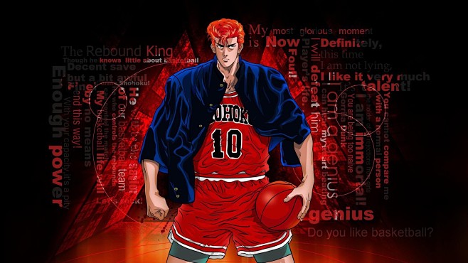 灌篮高手樱木花道,樱木花道,灌篮高手,天才,壁纸,高清壁纸,电脑桌面壁纸_壁纸族