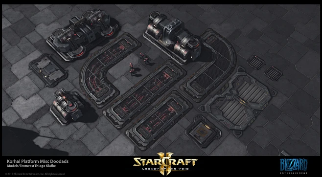 Starcraft II Legacy of the Void - Terran Environment Art, Thiago Klafke ...