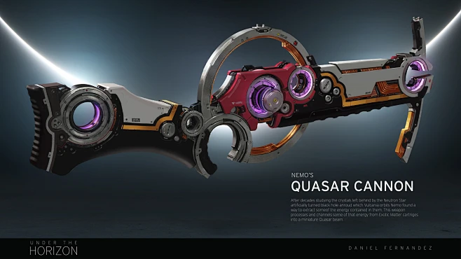Quasar Cannon, Daniel Fernandez : Prop made for my final project at Syn ...