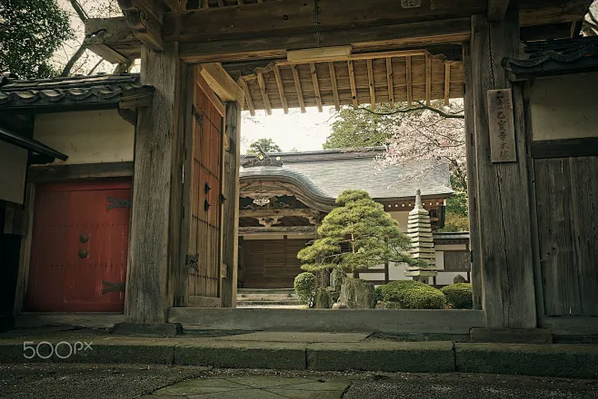 japanese temple by Kojiro Hori on 500px-花瓣网