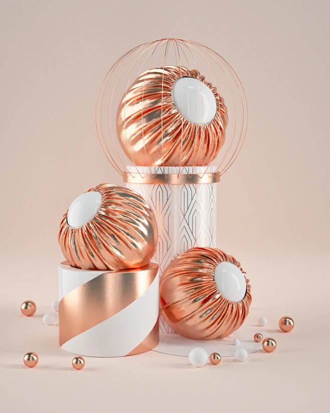 图片_【3D】C4D/Blender/场景/形象/图片素材-花瓣网