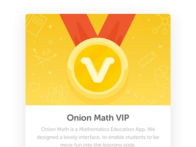 Onion Math VIP Banner-花瓣网