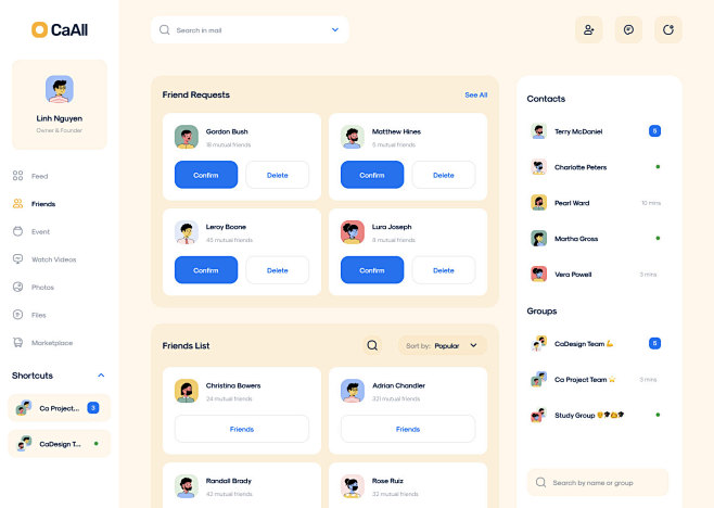 app uiUI界面UI设计后台管理团购界面设计社交电商