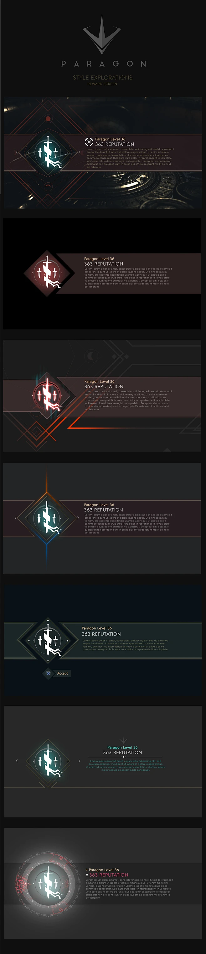 PARAGON - Iconography, UI & HUD - EPIC GAMES : User Interface work for Paragon-花瓣网