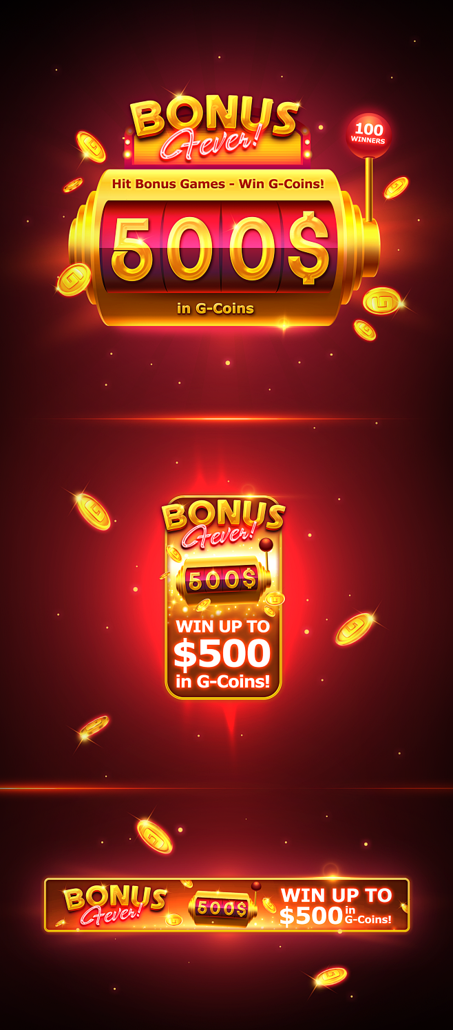 Slots Casino 项目 Behance 上的照片、视频、徽标、插图和品牌