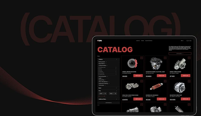spare parts e-commerce Auto Shop Logo Design brand identity Car spare ...