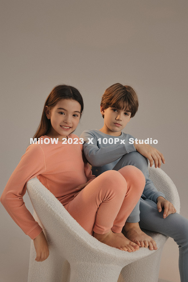 童装拍摄 Miiow 2023 AW Lookbook 100Px Studio (11)