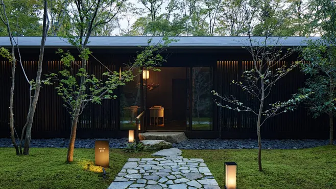 Aman Spa entrance 26251 Aman Kyoto-花瓣网