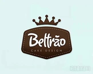 Beltao蛋糕品牌标志设计-花瓣网