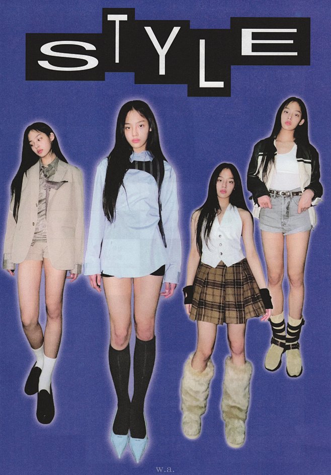 NewJeans Style专辑扫图