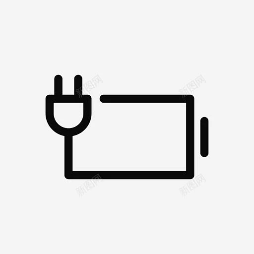 充电电池充电电子图标 免费下载 页面网页 平面电商 创意素材-花瓣网