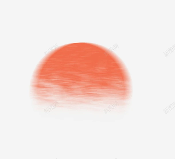 水墨风桔红夕阳png免抠素材_新图网 https://ixintu.com 中国风夕阳 免扣 国风 夕阳 太阳 日出 水墨 漂浮 红太阳 红色-花瓣网