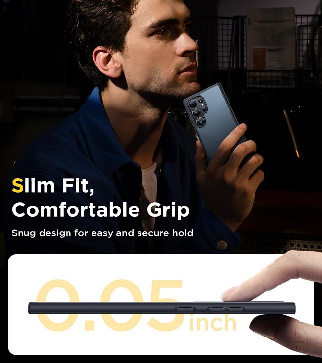 Amazon.com: Humixx Shockproof for Samsung Galaxy S24 Ultra Case [14FT Drop Protection] [Ultimate ...