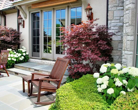 Lake Forest English Country - Terrace and Landscape : Enchanted Outdoor ...