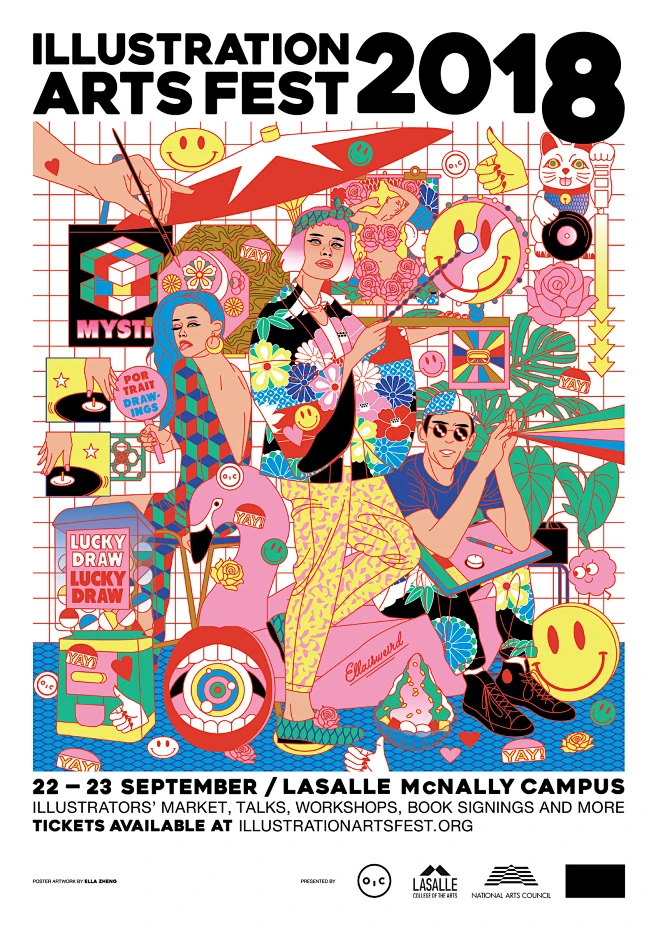 Illustration Arts Festival 2018 Poster : Illustration Arts Festival ...
