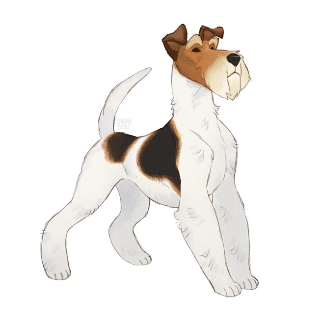 Doggust 2020 (part 1), Jeniak draws : Took part in an art community ...