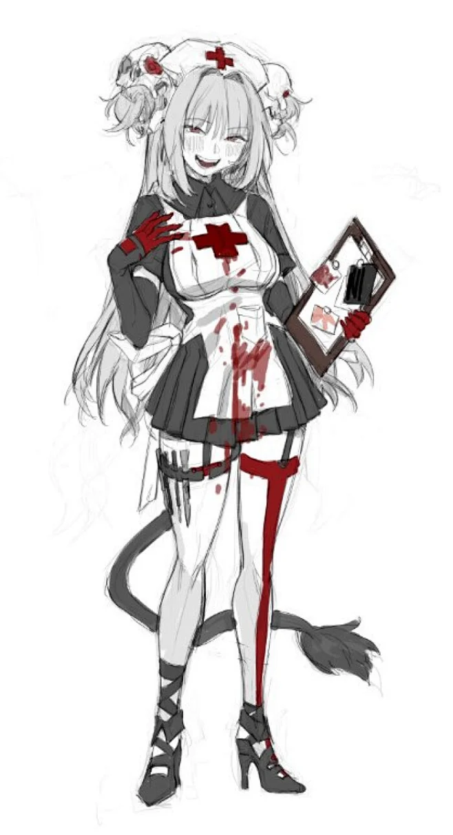 CG ACG 插画 厚涂-花瓣网