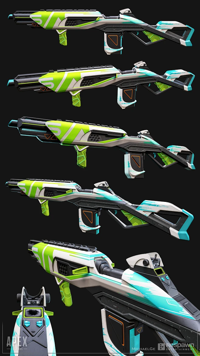 Apex Legends - “Precision Performance” Legendary G7 Scout-花瓣网