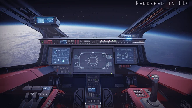 Scifi Cockpit Pack in Props - UE Marketplace-花瓣网