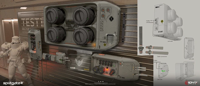 Splitgate 2- props concept-花瓣网