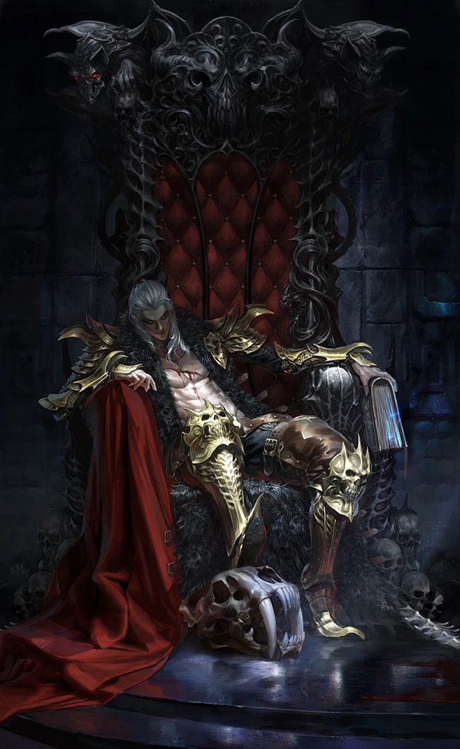 恶魔原画恶魔设计来自cgbook.cn (54)-花瓣网