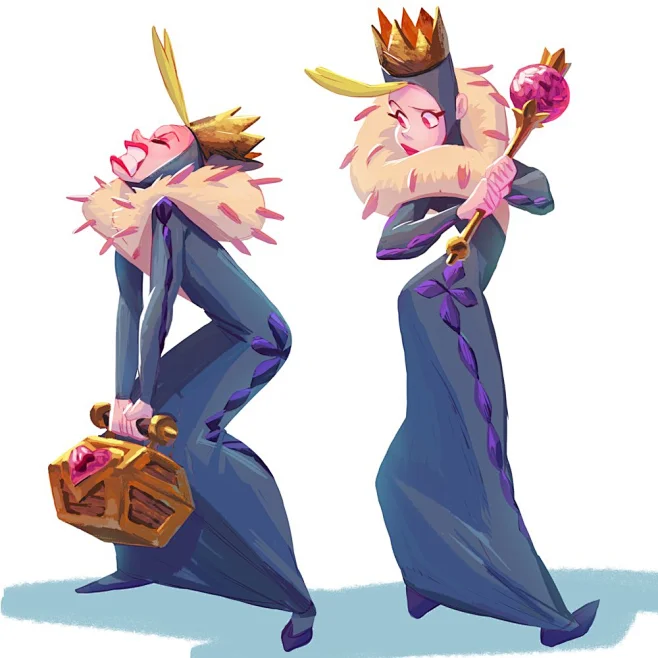 Queens twins, Anna Nikonova aka Newmilky : Queens twins by Anna ...