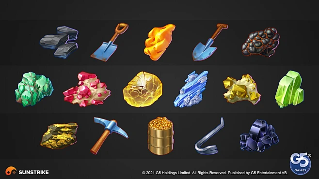Game icons, SunStrike Studios : We would like to present you game icons ...