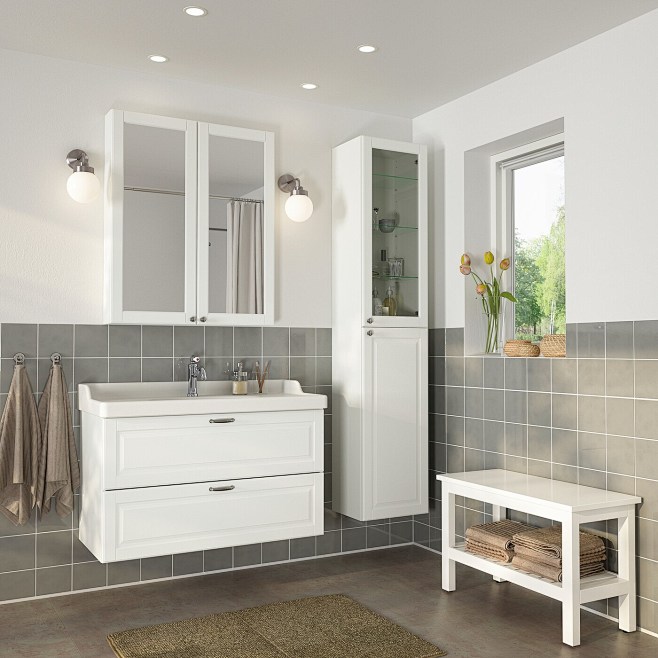 godmorgon-rattviken-bathroom-furniture-set-of-5-kasjon-white-hamnskar ...