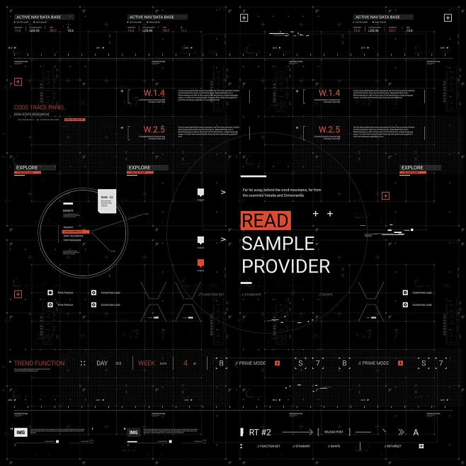 HUD Typo Graphics Pack : HUD Typo Graphics Pack Project features: About ...