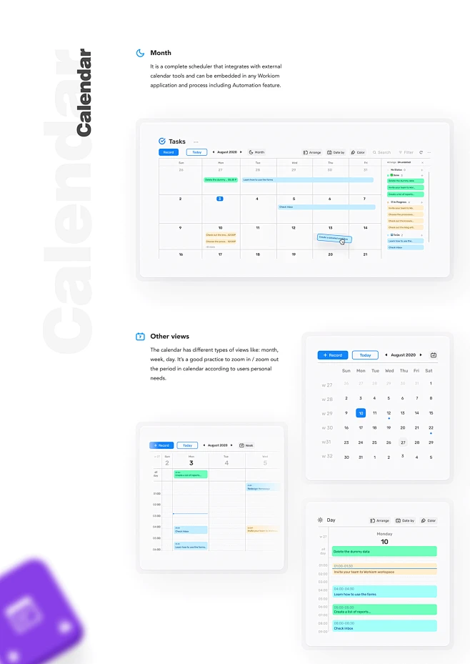 automation management Mobile app mvp SAAS software web app app design ...