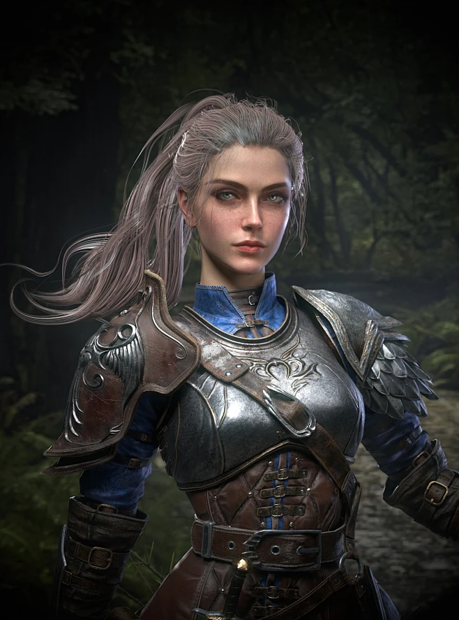 Knight--Game Art-花瓣网